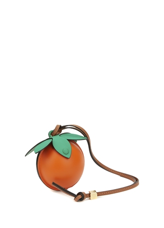 Loewe Kadın Turuncu Portakal Formlu Deri Mini Kılıf EU Loewe Kadın Turuncu Portakal Formlu Deri Mini Kılıf EU