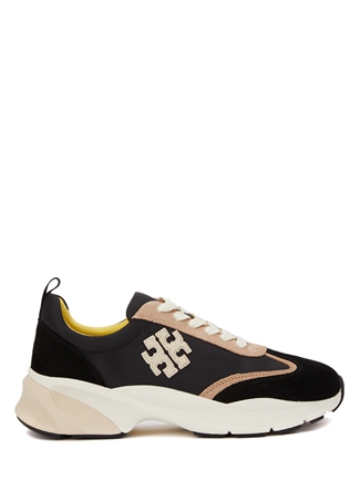Tory Burch Kadın Good Luck Siyah Bej Sneaker 0 US Tory Burch Kadın Good Luck Siyah Bej Sneaker 0 US