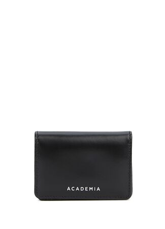 Academia Kadın Essential Siyah Deri Cüzdan EU