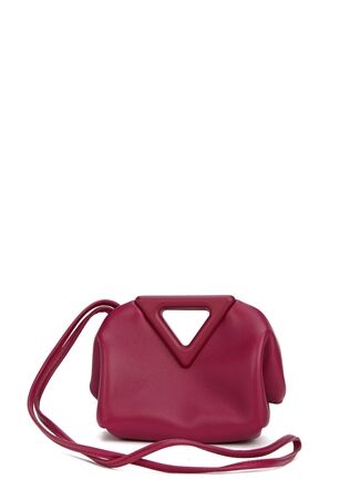 Bottega Veneta Kadın Bordo Deri El Çantası EU