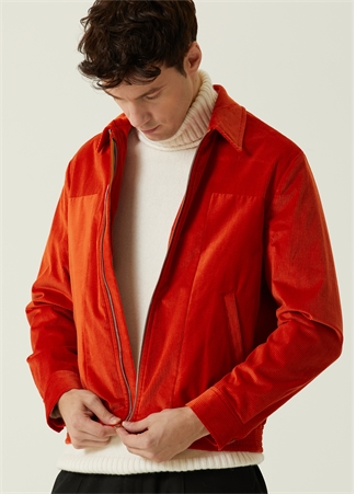 Paul Smith Erkek Turuncu Fitil Dokulu Mont M EU Paul Smith Erkek Turuncu Fitil Dokulu Mont M EU