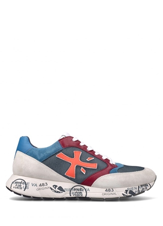 Premiata Erkek Zaczac Colorblocked Deri Sneaker 39 EU Premiata Erkek Zaczac Colorblocked Deri Sneaker 39 EU