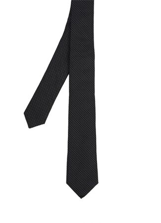 Palzileri Lab Erkek Lacivert Desenli İpek Kravat EU