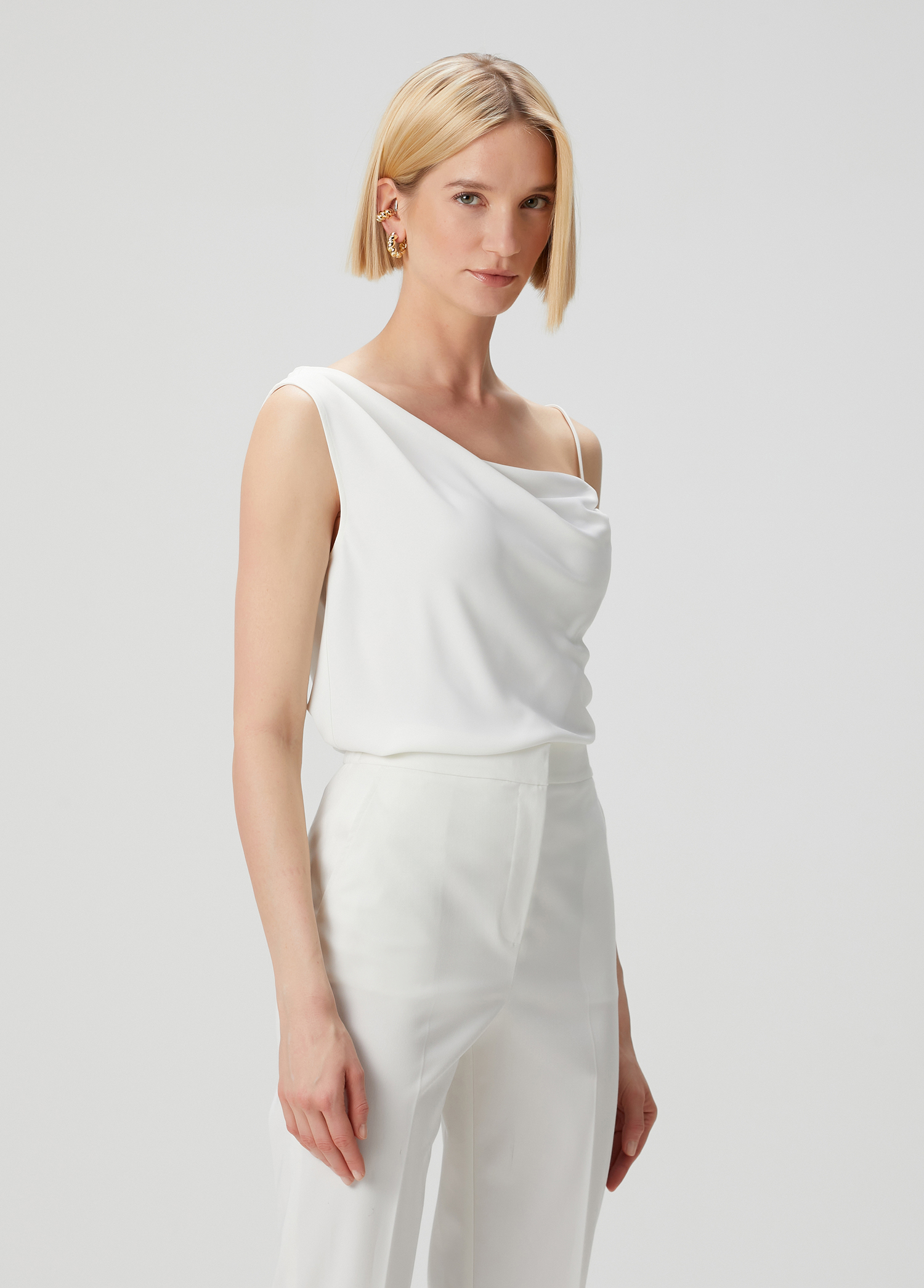 Beymen Collection Kırık Beyaz Kadın Kırık Beyaz Kamisol Bluz 1679317 ...