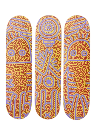 The Skateroom Erkek Keith Haring 948 Kaykay Tablo Mavi EU The Skateroom Erkek Keith Haring 948 Kaykay Tablo Mavi EU
