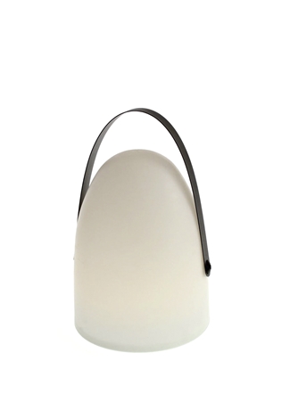 Luxuria Deri Saplı Led Işıklı Lamba Bej Luxuria Deri Saplı Led Işıklı Lamba Bej