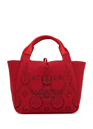 Valentino Garavani Kadın 08 San Gallo Edition Atelier Medium Deri Çanta Kırmızı EU Valentino Garavani Kadın 08 San Gallo Edition Atelier Medium Deri Çanta Kırmızı EU