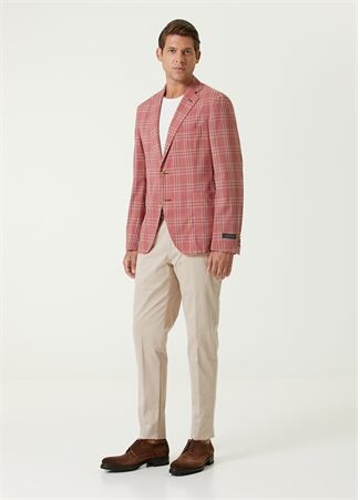 Palzileri Lab Erkek Bej Beli Kordonlu Pantolon Kahverengi 50 IT