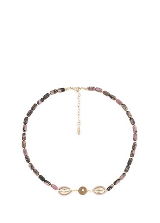 Hipanema Kadın Alizea Bordo Boncuklu Kolye EU