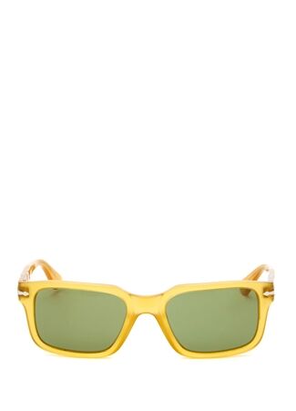 Persol Erkek Sarı Güneş Gözlüğü Turuncu 53 EU