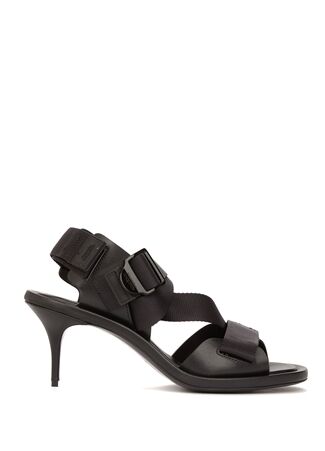 Alexander McQueen Kadın Siyah Bantlı Sandalet 36 EU
