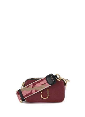 Marc Jacobs (The) Kadın Snapshot Bordo Deri Omuz Çantası EU