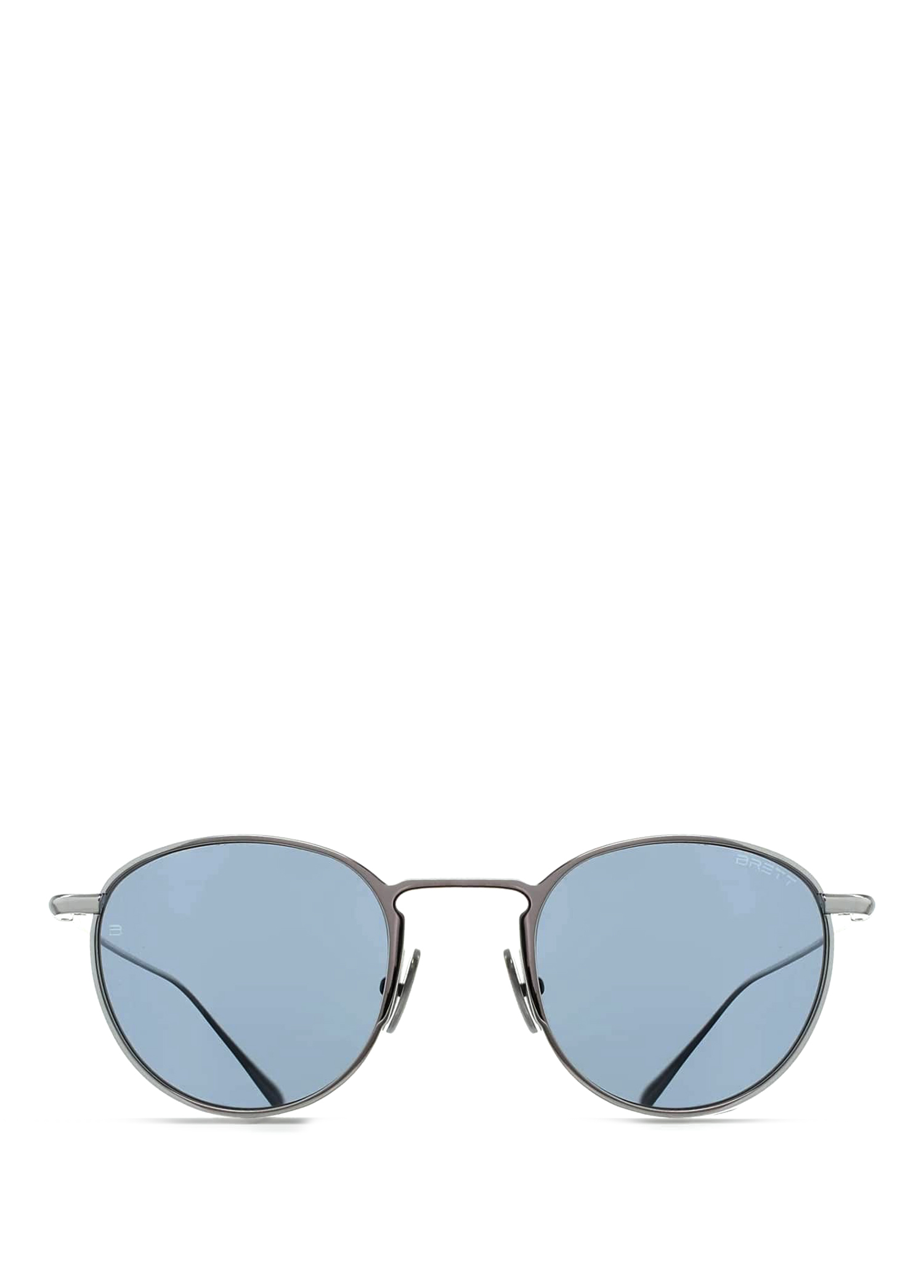 Brett Gümüş Kadın Jody Sun C02 Gümüş Titanyum Unisex Güneş Gözlüğü ...