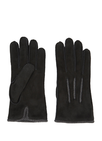 Mazzoleni Gloves Erkek Siyah Deri Eldiven L EU Mazzoleni Gloves Erkek Siyah Deri Eldiven L EU