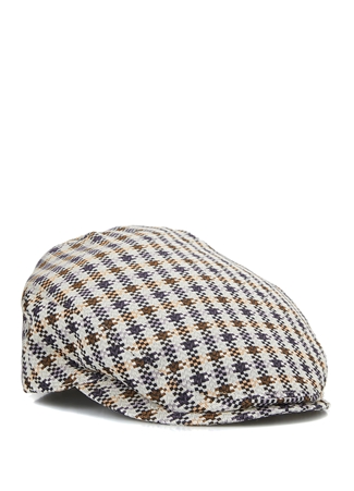 Doria Erkek Colorblocked Desenli Şapka 57 EU Doria Erkek Colorblocked Desenli Şapka 57 EU