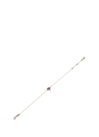 Collection-Selda Jewellery Kadın Art Of Giving Küçük Lacivert Mineli Göz Bileklik Altın Rengi EU Collection-Selda Jewellery Kadın Art Of Giving Küçük Lacivert Mineli Göz Bileklik Altın Rengi EU