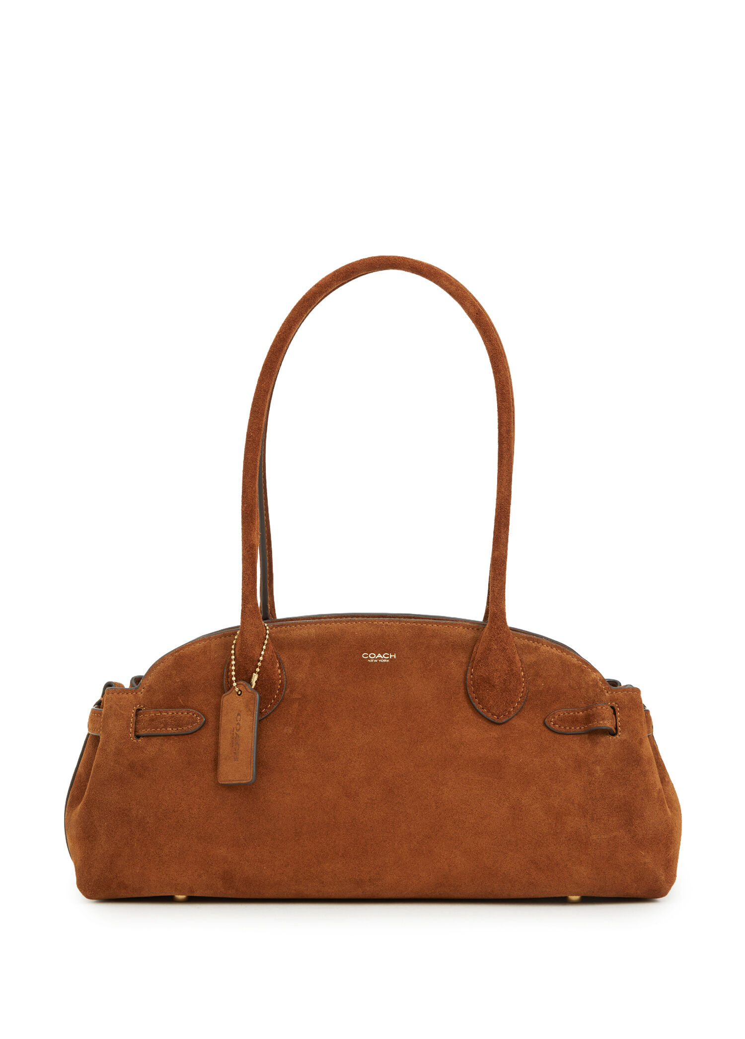 Coach - Empire Carryall Taba Kadın Süet Çanta - Taba