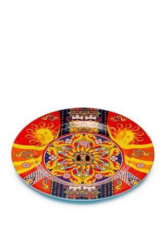 Lamart Mediterrano Colorblocked Melamin Tabak Çok Renkli Lamart Mediterrano Colorblocked Melamin Tabak Çok Renkli