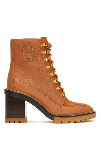 Tory Burch Kadın Taba Logo Detaylı Deri Bot Turuncu 0 US Tory Burch Kadın Taba Logo Detaylı Deri Bot Turuncu 0 US