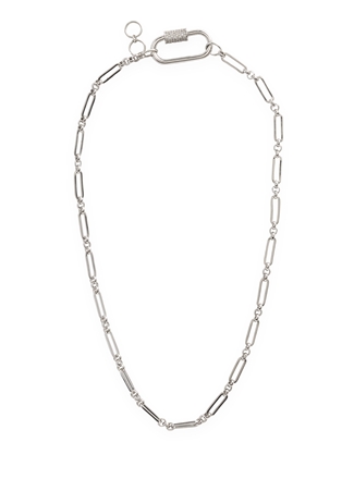 Hipanema Kadın Etienne Silver Zincir Formlu Bileklik Gri EU