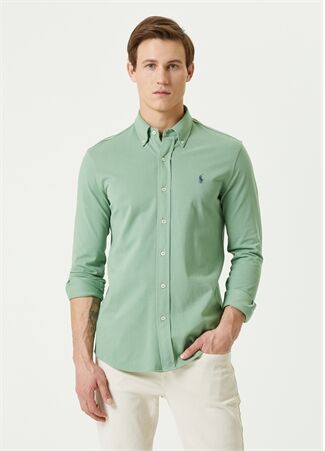Polo Ralph Lauren Erkek GÖMLEK Yeşil S EU