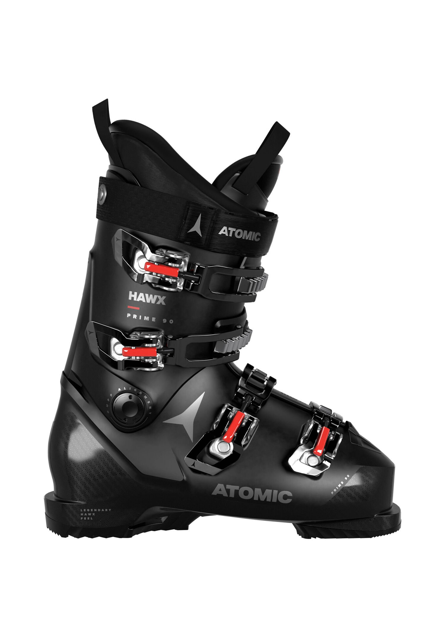 Atomic - Hawx Prime 90 Black Red Erkek Kayak Ayakkabısı - SİYAH KIRMIZI