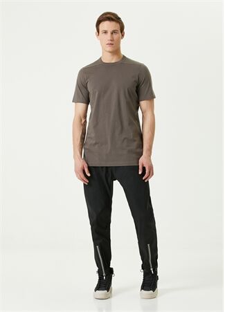 Rick Owens Erkek Siyah Beli Kordonlu Jogger Pantolon 48 IT Rick Owens Erkek Siyah Beli Kordonlu Jogger Pantolon 48 IT