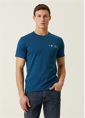 Kenzo Erkek Lacivert Logo Detaylı T-shirt S EU Kenzo Erkek Lacivert Logo Detaylı T-shirt S EU