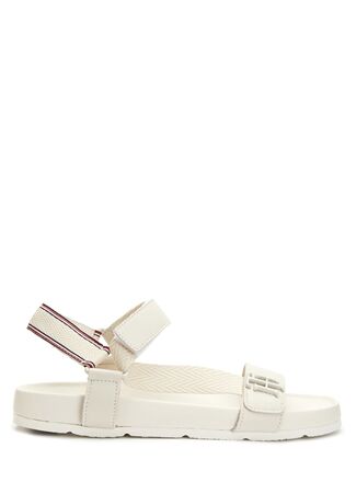 Tommy Hilfiger Kadın Sandalet Bej 36 Eu