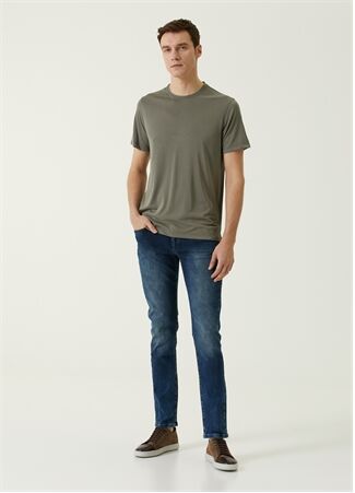 Beymen Collection Erkek Mavi Dar Paça Jean Pantolon 36 EU