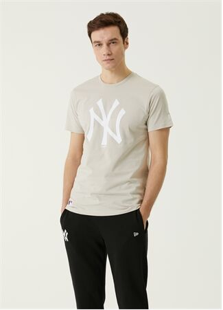 New Era Erkek York Yankees Bej T-shirt S EU New Era Erkek York Yankees Bej T-shirt S EU
