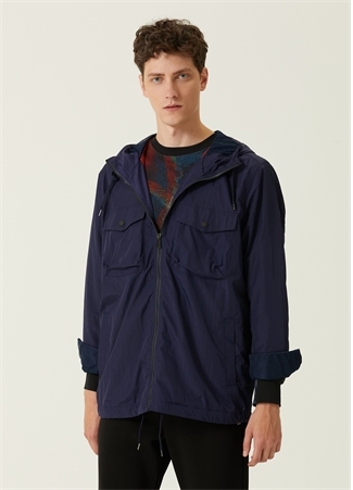 PS by Paul Smith Erkek Lacivert Kapüşonlu Mont S EU PS by Paul Smith Erkek Lacivert Kapüşonlu Mont S EU