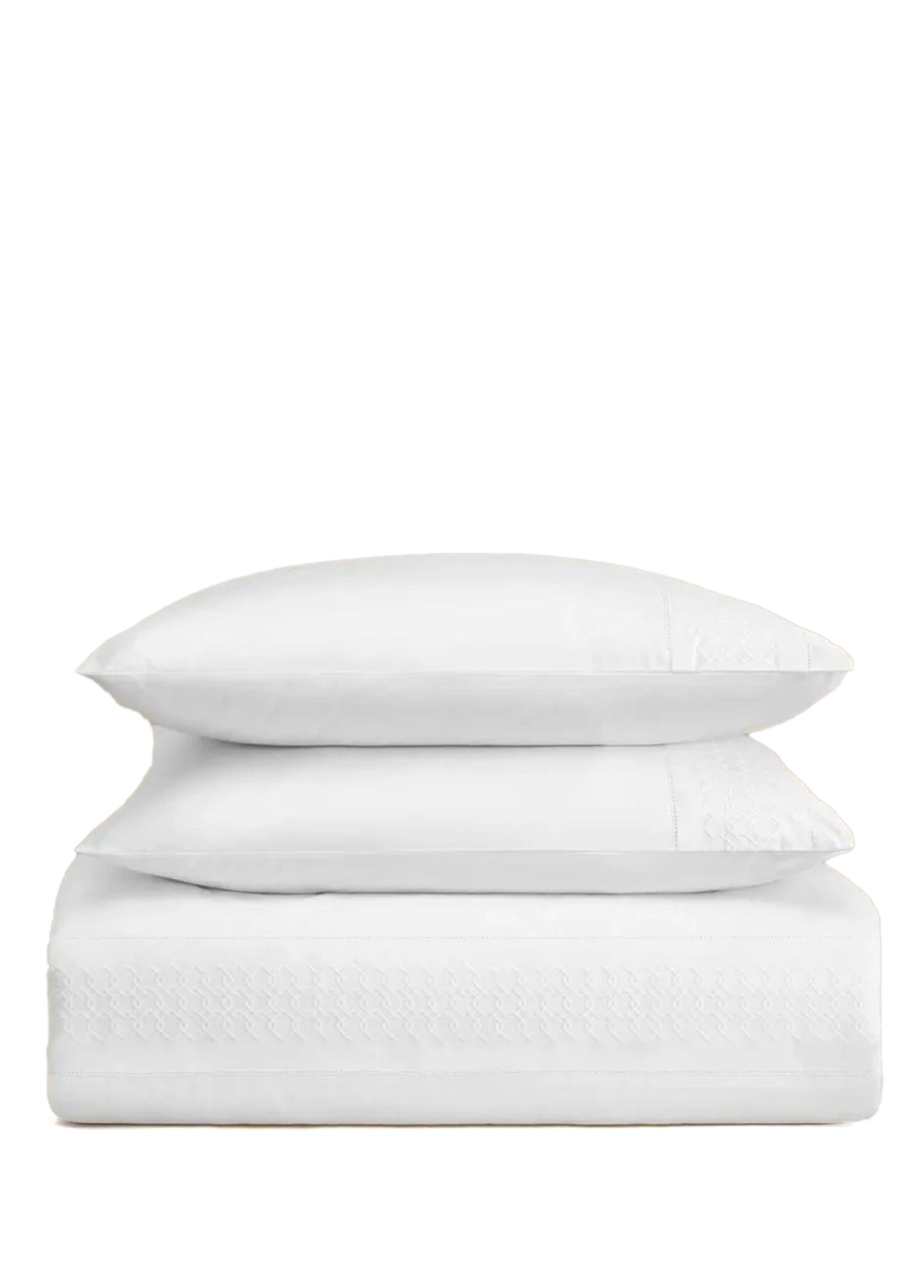 Penelope - Juana Serisi Beyaz Pamuklu Percale King Size Nevresim Seti ...