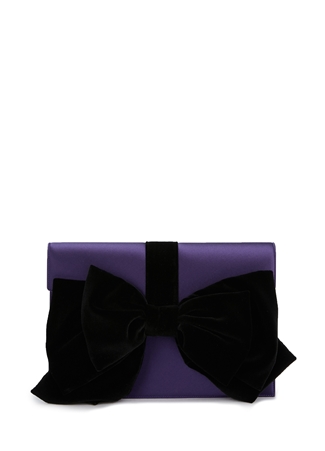 Renaud Pellegrino Kadın Bonnie Mor Abiye Çanta EU Renaud Pellegrino Kadın Bonnie Mor Abiye Çanta EU