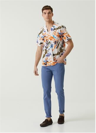 Beymen Club Erkek Slim Fit Mavi Normal Bel Spor Pantolon 46