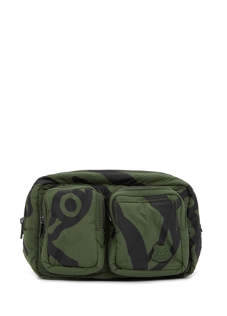 Kenzo Kadın K Tiger Yeşil Bel Çantası EU Kenzo Kadın K Tiger Yeşil Bel Çantası EU