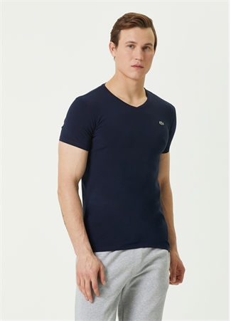 Lacoste Erkek Slim Fit Lacivert V Yaka T-shirt Xs Eu Lacoste Erkek Slim Fit Lacivert V Yaka T-shirt Xs Eu