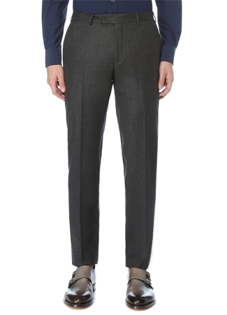 Beymen Collection Erkek Drop 7 Füme Normal Bel Yün Pantolon Gri 52 Eu Beymen Collection Erkek Drop 7 Füme Normal Bel Yün Pantolon Gri 52 Eu