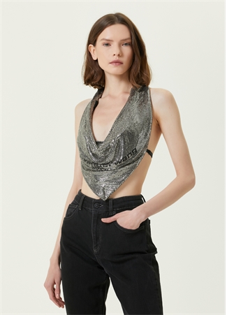 Alexander Wang Kadın Bluz Gri Xs Eu