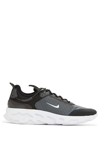 Nike Erkek React Live Siyah Gri Logolu Sneaker 42 EU Nike Erkek React Live Siyah Gri Logolu Sneaker 42 EU
