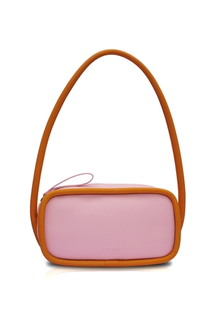Lemma Kadın Milo Pembe Deri Çanta Eu