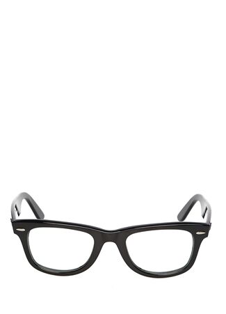 Ray-Ban Siyah Dikdörtgen Formlu Güneş Gözlüğü 50 EU