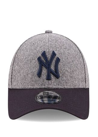 New Era Erkek NEYYAN 9Forty Melton Crown Gri Şapka EU New Era Erkek NEYYAN 9Forty Melton Crown Gri Şapka EU