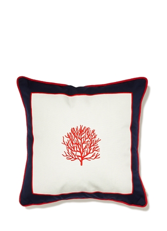Beymen Home Coral Framed Sunbrella 45x45 Yastık Lacivert Beymen Home Coral Framed Sunbrella 45x45 Yastık Lacivert