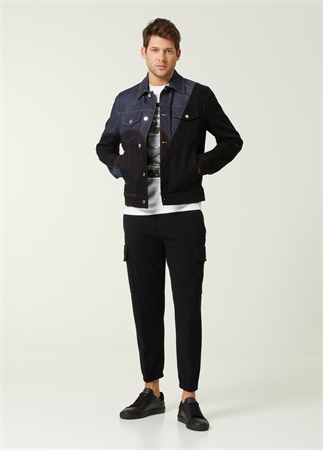 Neil Barrett Erkek Siyah Jogger Kargo Eşofman Altı S EU Neil Barrett Erkek Siyah Jogger Kargo Eşofman Altı S EU