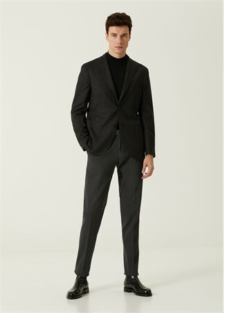 Boglioli Erkek Lacivert Pilili Pantolon 46 IT