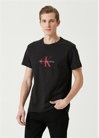 CK Jeans Erkek Regular Fit Siyah Logolu Organik Pamuk T-shirt L EU CK Jeans Erkek Regular Fit Siyah Logolu Organik Pamuk T-shirt L EU