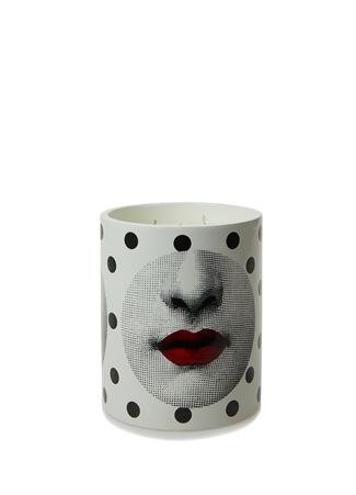 Fornasetti Comme Des Forna 900 gr Kokulu Porselen Mum Beyaz