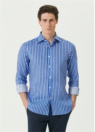 Fray Erkek Gömlek Mavi 39 It