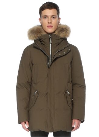 Mackage Erkek Edward Haki Kapüşonlu Mont 36 IT